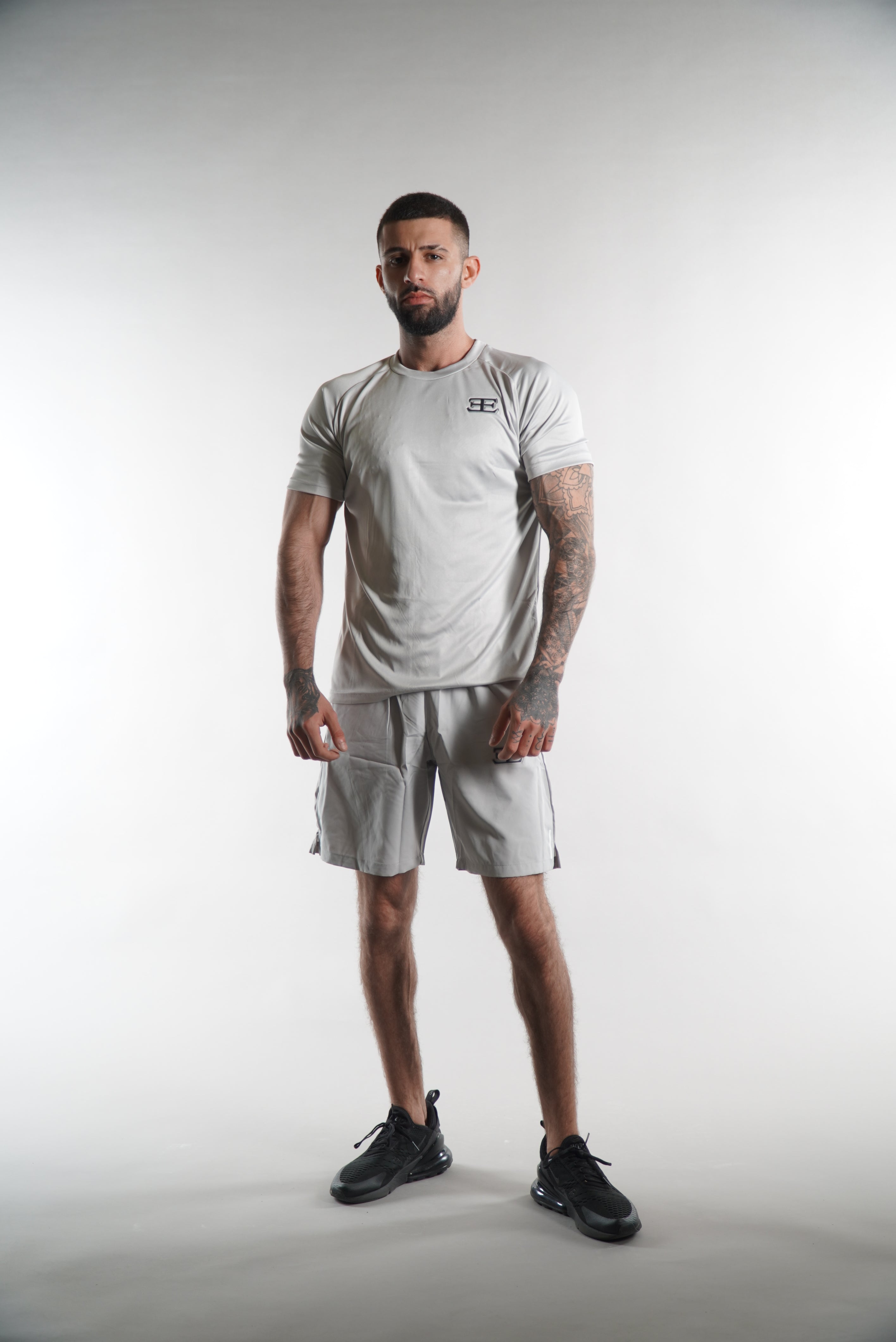 Loreno Silver Grey Shorts – ELEGANTE LONDON CLOTHING
